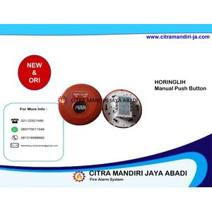 Jual Manual Push Button Manual Call Point Horinglih tanpa base ...