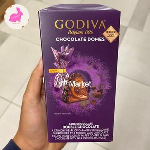 Jual Godiva Chocolate Domes Dark Double Chocolate Crunchy / Box ...
