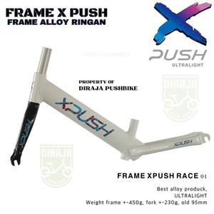 Jual FRAME XPUSH PUSHBIKE BALANCE BIKE ALLOY ORI X PUSH RACE UPGRADE ...