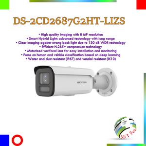 Jual Hikvision DS-2CD2687G2HT-LIZS 8MP COLORVU VARIFOCAL BULLET IP CAMERA - Jakarta Pusat - SGT ...