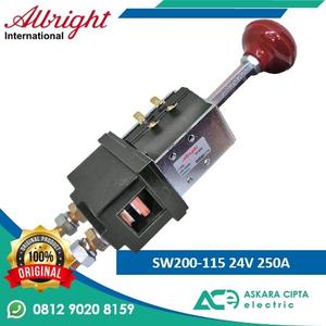 Jual Albright Contactor SW200-115 24V 250A Single Acting Selenoid ...