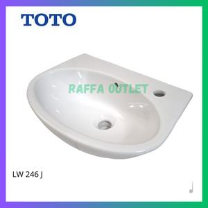 Jual wastafel toto LW 246 J komplit wastafel cuci tangan - body only ...