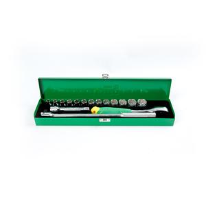 Promo TEKIRO 1/2" DR. SOCKET SET 12 PT 8 - 24 MM (SM) 17 PCS Cicil 0% ...