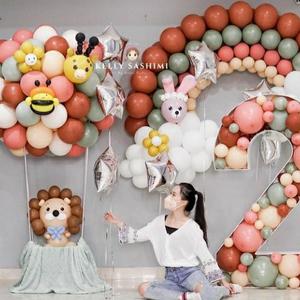 Jual Balon Latex 5" Retro Vintage Rare Color TX 5 INCH PAK-AN - Chocoa ...