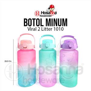 Jual Produk Botol Minum Viral 2 Liter / Botol Motivasi 1010 Barang ...