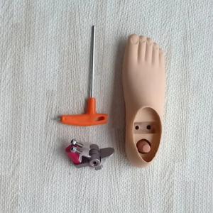 Jual Prosthetic Foot Plate Double Hole Movable Ankle Polyurethane ...