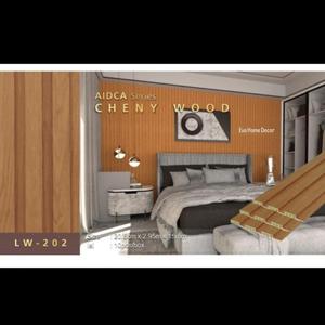 Jual Laiv Wallpanel PVC 3D / Wall Panel WPC Kayu Aidca Lebar Besar 20cm ...