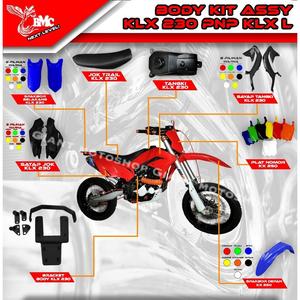 Jual Body kit klx 150 full set upgrade 230 PLUS BREKET JOK (PNP KLX ...