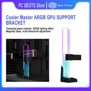 Jual Cooler Master ARGB GPU SUPPORT BRACKET 5V 3PIN ARGB Tempered Glass ...