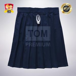 Jual Seragam TOM - Rok SMP Rempel Pendek Biru - No XL - Jakarta Barat ...
