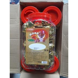 Jual Apollo Roka Wafer Ball Chocolate & Peanut Toples Isi 70Pcs ...