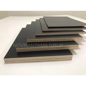 Jual multiplek / triplek melamin hitam doff 9mm 40x40 cm mela bakwsa ...
