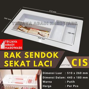 Jual Dijual Rak Sendok Sekat Laci Cis - Modelline Drawer Screen / Rak ...