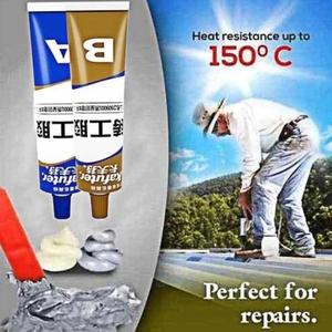 Jual Lem AB Epoxy Kuat Metal Casting Glue Penambal Besi Radiator Anti ...