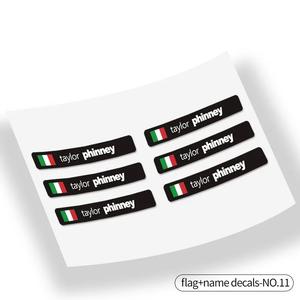 Jual Stiker Bendera Nasional Nama Unik Kustom untuk Stiker Sepeda Jalan ...