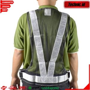 Jual Rompi Reflektor Pengaman Krisbow Mesh Ukuran Xl Rompi Proyek Kerja ...