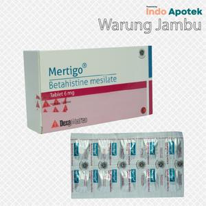 Jual MERTIGO 6 MG 1 STRIP ISI 10 TABLET - Kota Bogor - Apotek Century ...