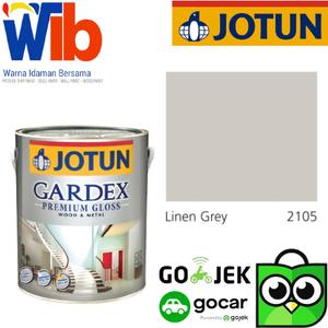 Jual Cat Jotun Gardex Premium Semi Gloss 5 Liter - Linen Grey 2105 ...