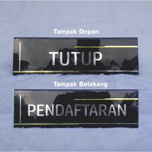 Jual Akrilik Lipat Pendaftaran, Akrilik Meja, Akrilik Pendaftaran ...