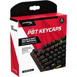 Jual ready hyperx pbt double shot keycaps full-key set key caps gaming ...