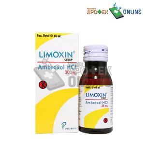 Jual LIMOXIN 30MG/5ML SYRUP 60ML/AMBROXOL/OBAT BATUK/PENGENCER DAHAK ...
