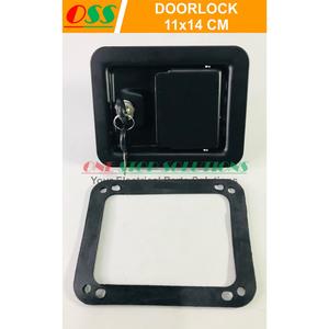 Jual DOOR LOCK / DOOR LOCK HITAM BESI SEDANG GENSET PANEL 11X14 CM ...