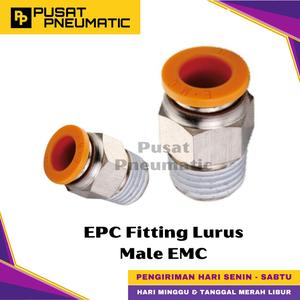 Jual EPC 08-04 Fitting Lurus Male Slip Lock Selang 8mm Drat 1/2 EMC - Jakarta Barat - Pusat ...