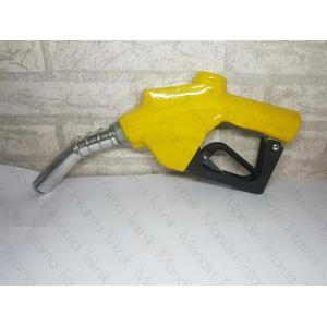 Jual Nozzle SPBU Warna kuning - Nozzle gun flow meter solar 1 inch ...