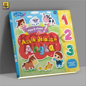 Jual Boardbook Anak / Asyik Belajar Angka / Buku Anak / Cerita Anak ...