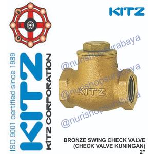 Jual CHECKVALVE KUNINGAN 2" / CHECKVALVE KUNINGAN 2 INCH 2 IN KITZ Best ...