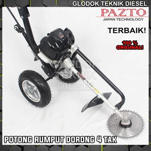 Jual PAZTO Mesin Potong Rumput Dorong 4 Tak Type 435 Bensin Lawn Mower ...