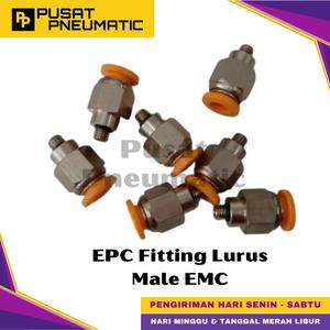 Jual EPC 06-M5 Fitting Lurus Male Slip Lock Selang 6mm Drat M5 (5mm) EMC - Jakarta Barat - Pusat ...