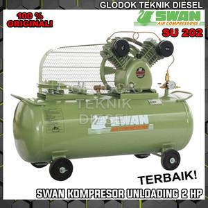 Jual SWAN Air Compressor 2 HP + Dinamo Motor Listrik 2 PK KOMPRESOR ...