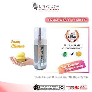 Jual Facial Wash MS Glow Beauty Sabun Cuci Muka Pembersih Wajah ...