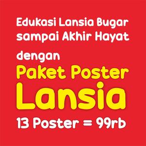 Jual Paket Poster Lansia, Poster Kesehatan Lansia, Poster Lansia ...