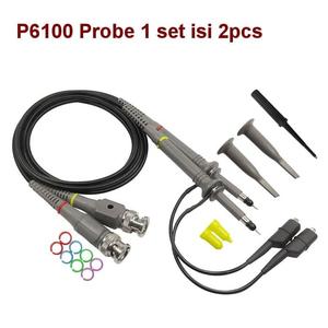 Jual Probe Osiloskop P6100 100Mhz Oscilloscope Probe X1 X10 1 Set 2 Pcs ...