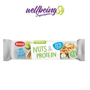 Jual Pre Order 30 Harian Emco Nuts And Protein Bar Pistachio Sugar Free ...