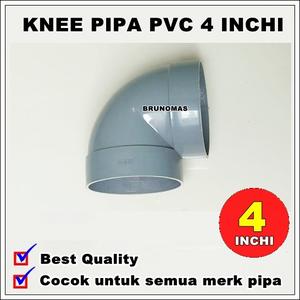 Jual KNEE 4" inchi ADV Lokal ELBOW Keni bengkok sambungan paralon pipa ...