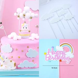 Jual topper awan / topper happy brithday kertas - HBD KERTAS - Kota ...