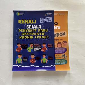 Jual Poster Kesehatan, Poster PPOK, Poster Gejala PPOK, Poster Penyakit ...