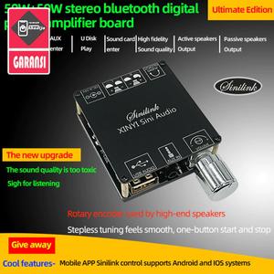 Jual RK Audio Amplifier Stereo HiFi Bluetooth 5.0 Class D 2x50W Black ...