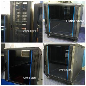 Jual bagus rack server 19" 20u ir9020g depth 900mm indorack close rack ...