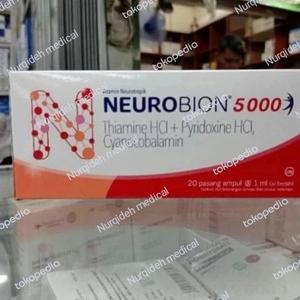 Jual Neurobion-5000-Ampul Vitamin Multivitamin Box Isi-20-Pasang Asli ...