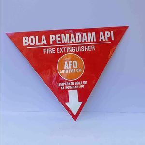 Jual Stiker Segitiga Bola Api, Stiker Tanda Pemadam Kebakaran - Jakarta ...