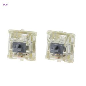 Jual Dou 2pcs Switch 3pin Warna Silver Untuk Keyboard Mekanik Cherry Mx ...