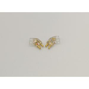 Jual Willow Audio 2-pin To Fitear Angled Ultrashort IEM Connectors ...