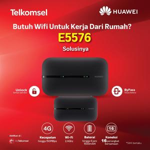 Jual Telkomsel Mifi Huawei Modem Router Wifi 4G Huawei E5576 Unlocked ...