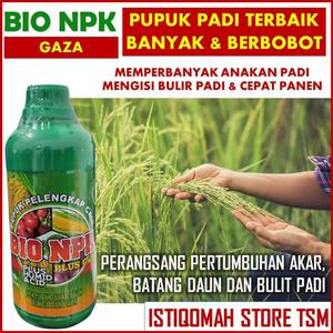 Jual Pupuk Untuk Menghijaukan Daun Padi BIO NPK GAZA 500ML Pupuk NPK Cair - Kota Denpasar ...