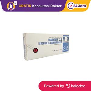 Jual Maintate 2.5 mg 10 Tablet - Hipertensi - Halodoc - Kota Bekasi ...
