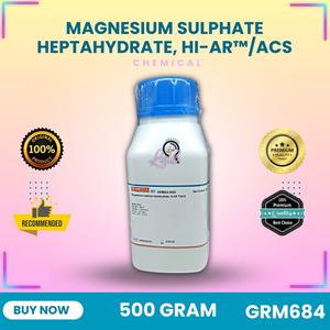 Jual Magnesium sulphate heptahydrate, ACS | MgSO4.7H2O, 500 Gram - Kab ...